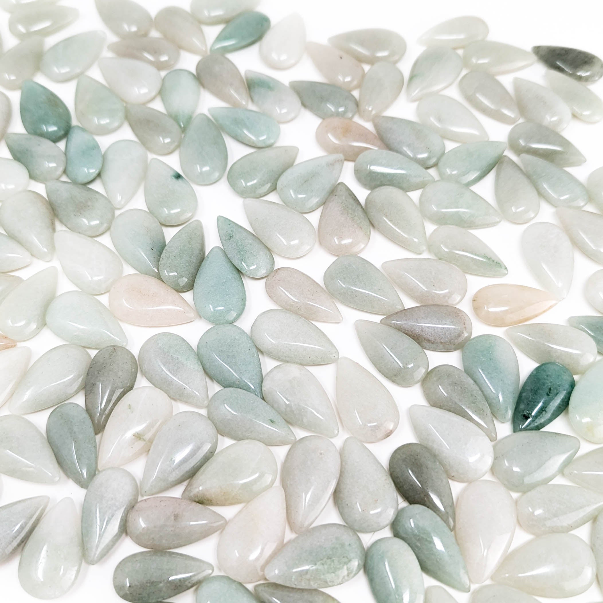 Jadeite Teardrop - Tumble