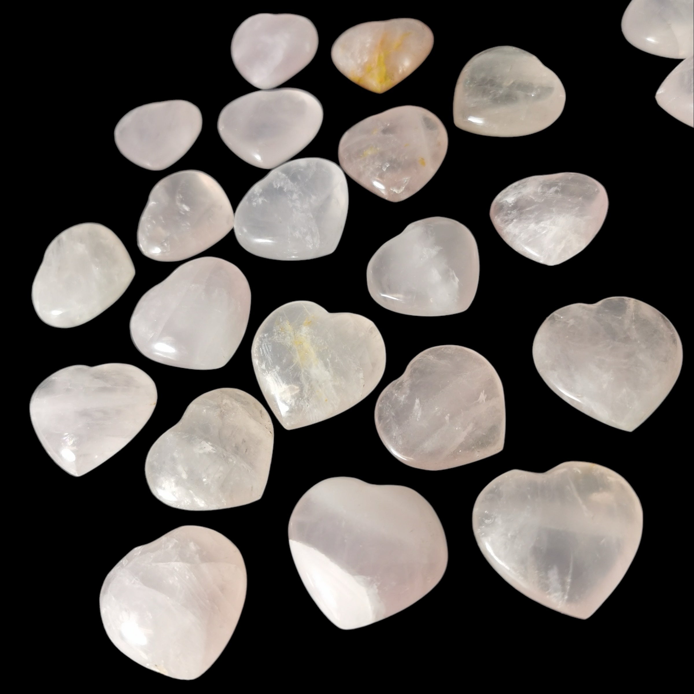 Rose Quartz - Mini Heart