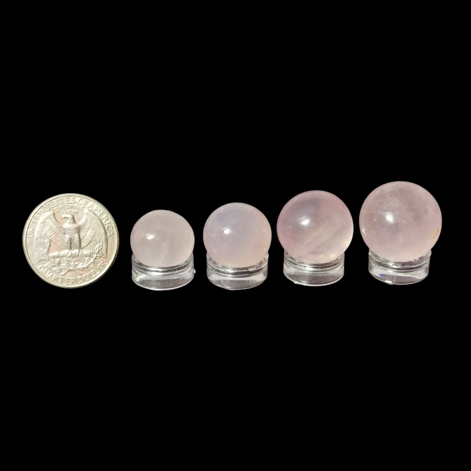 Rose Quartz - Mini Spheres
