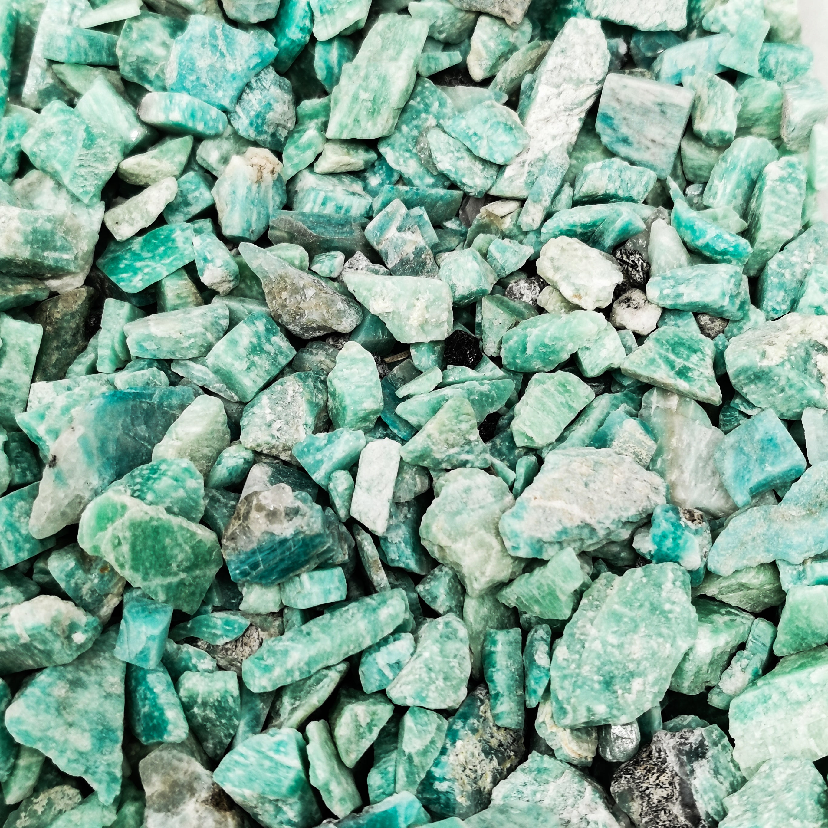 Amazonite Chips - Rough