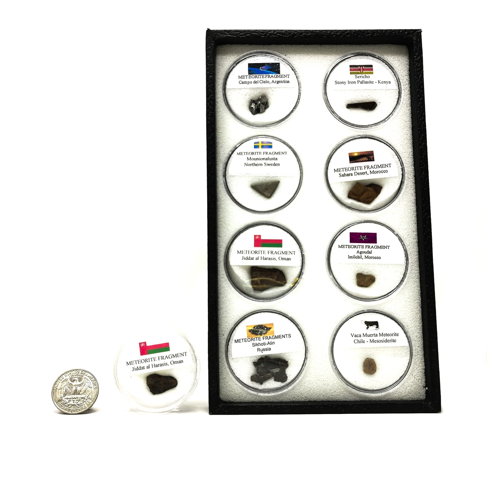 Meteorite Sample Set - Raw