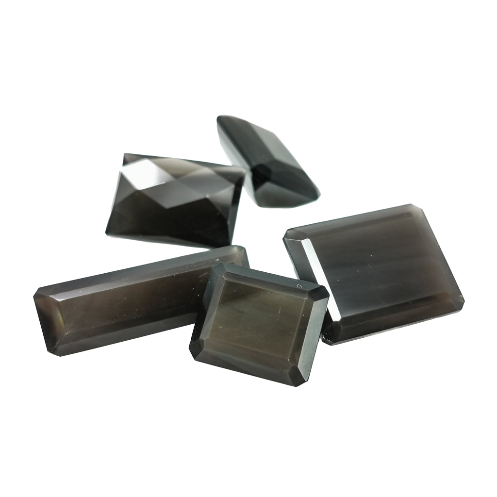 Rainbow Obsidian - Facet