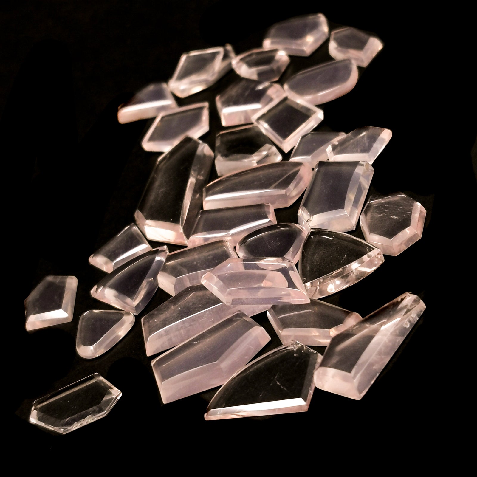 Rose Quartz - Window Cut