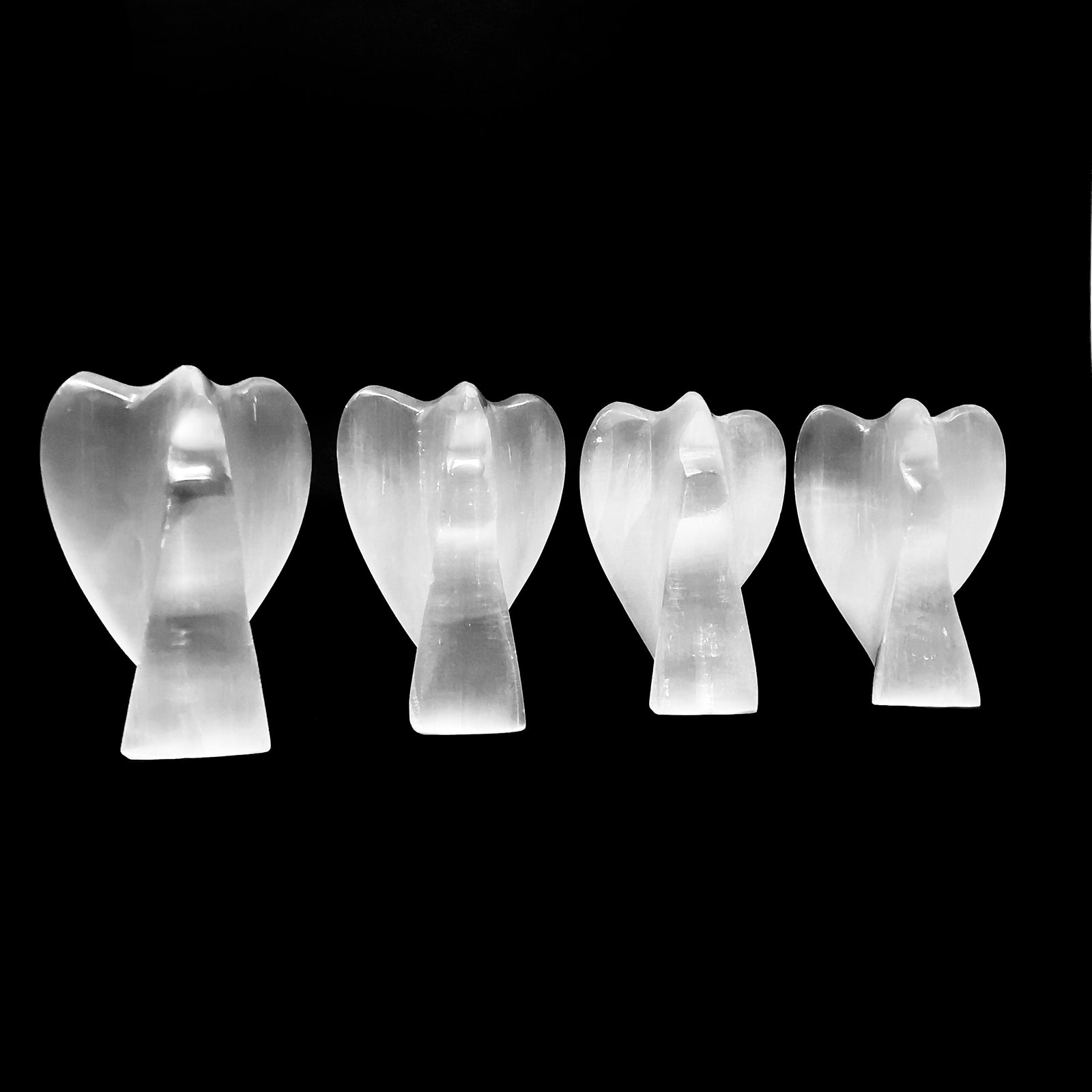 Selenite Angel - Carving