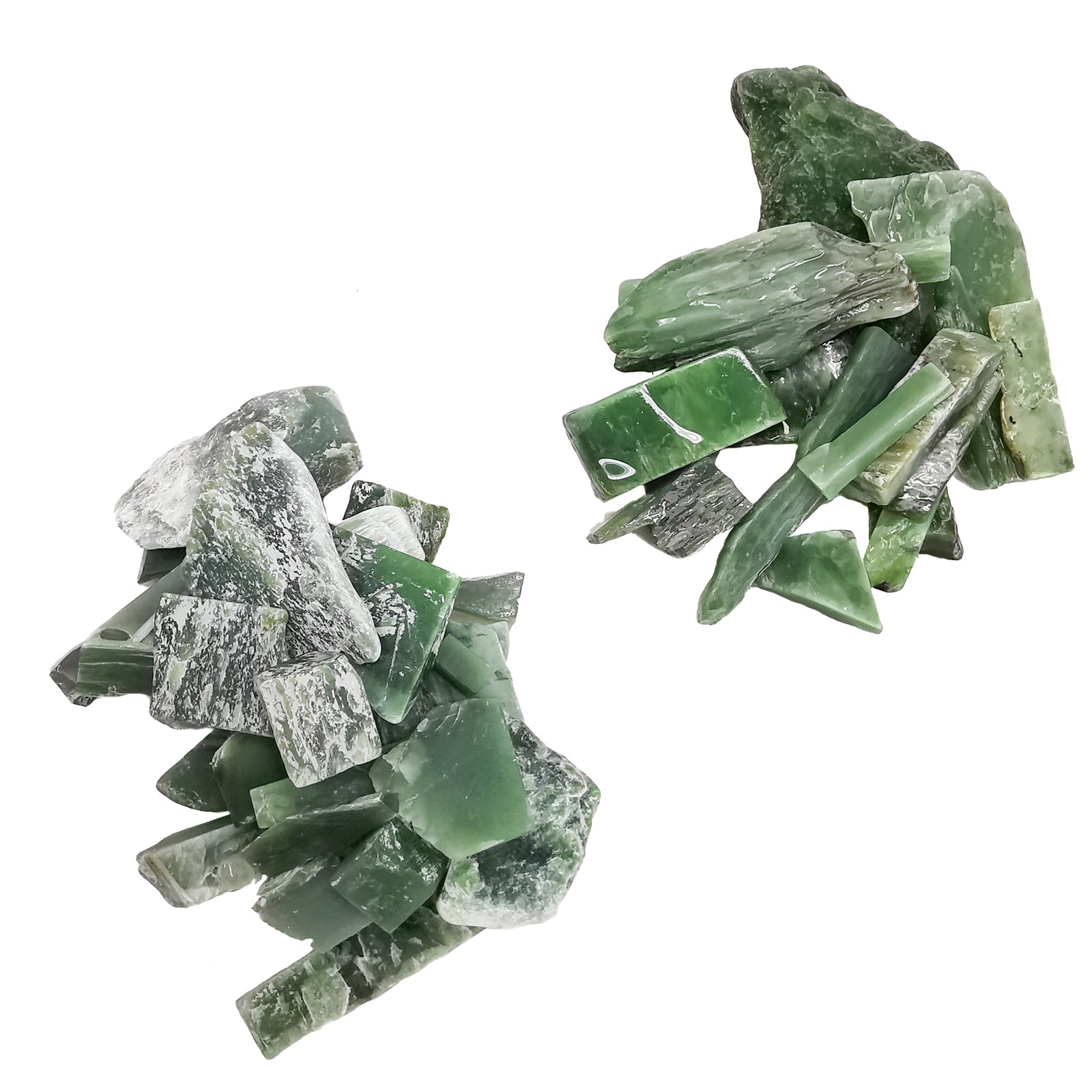 Siberian Nephrite Jade - Light Green - Rough