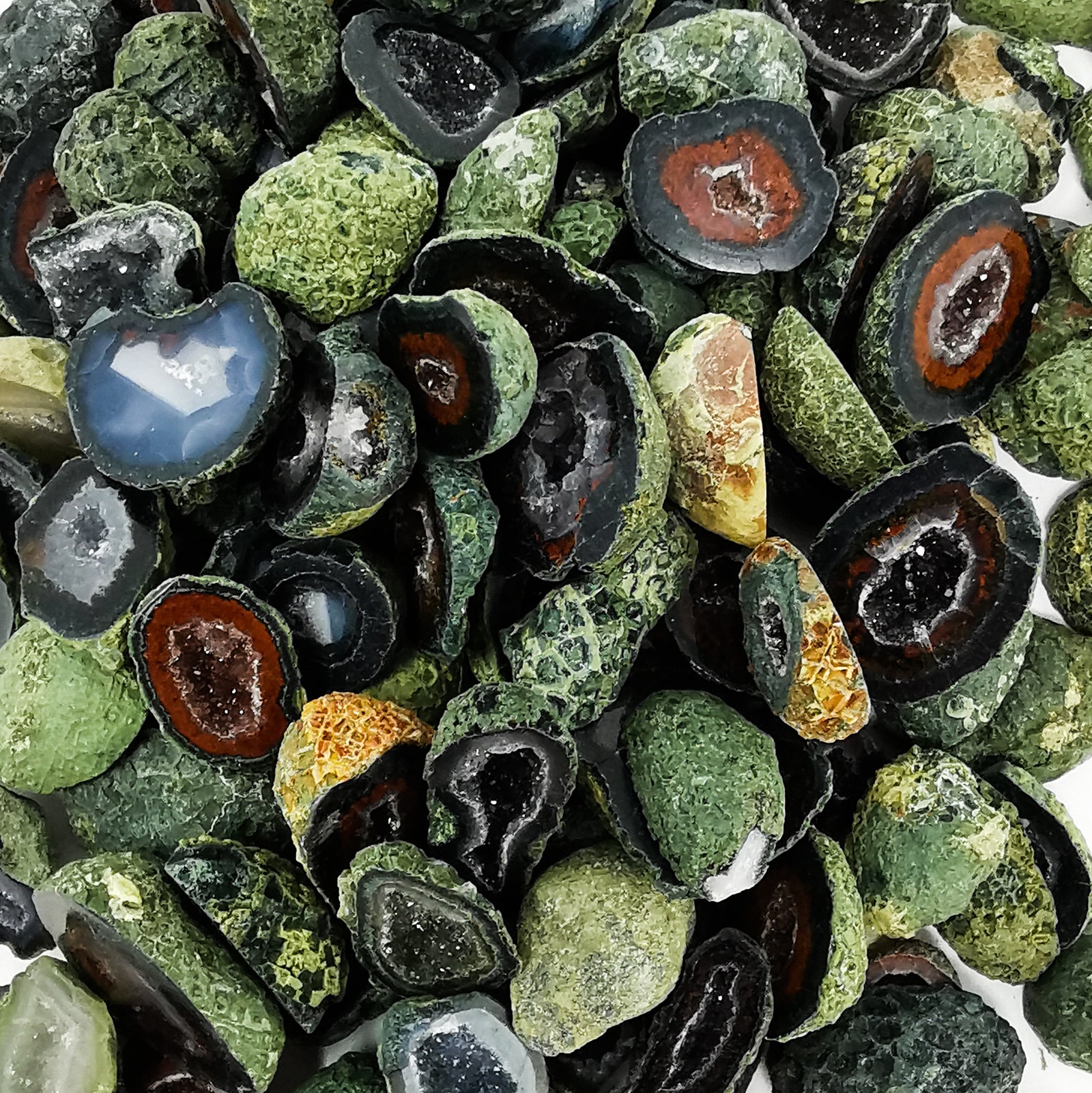 Tabasco Geode - Single - Cut Half Polished